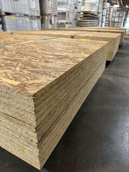 Dryguard OSB Underlayment 23/32"x48"x96" - Lambrecht Auction, Inc.