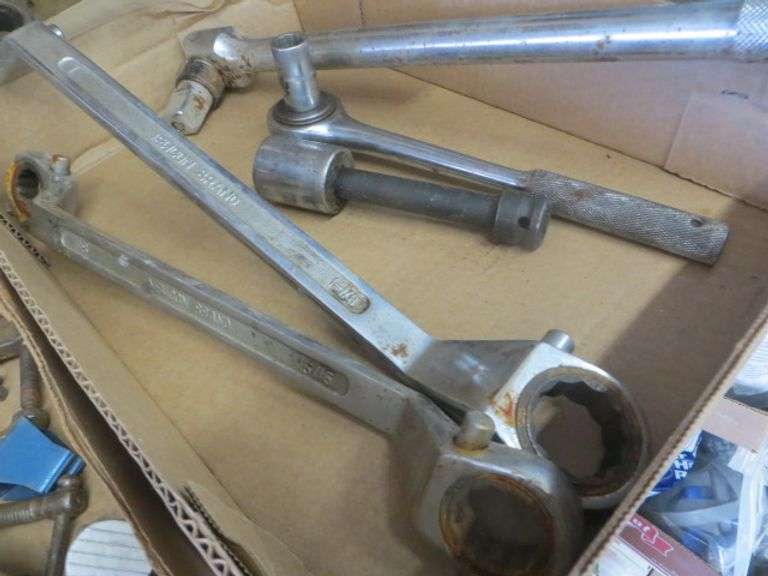 3/4" Breaker Bar, Large Ratcheting Wrenches 7/8"-1 1/8", 1/2" Bonney ...