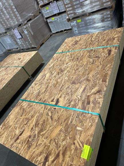 Dryguard OSB Underlayment 23/32"x48"x96" - Lambrecht Auction, Inc.