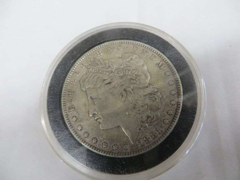 1881 Morgan Silver Dollar - Lambrecht Auction, Inc.