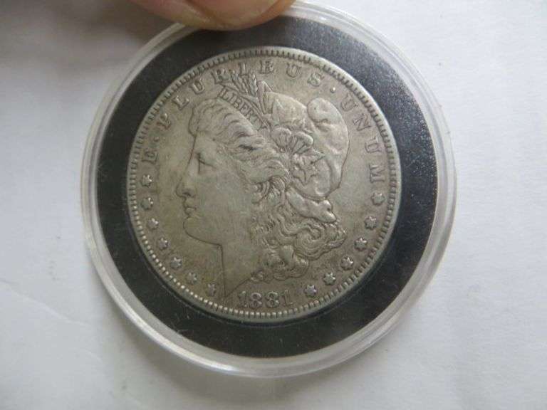 1881 Morgan Silver Dollar - Lambrecht Auction, Inc.