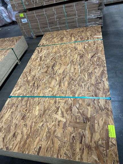 Dryguard OSB Underlayment 23/32"x48"x96" - Lambrecht Auction, Inc.