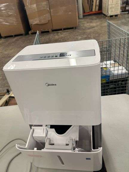 Midea 4,500 Sq. Ft. Energy Star Certified Dehumidifier With Reusable ...