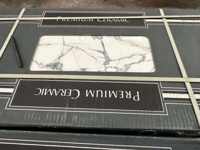 Lockson Mix 12 in. x 24 in. Glossy Ceramic Floor and Wall Tile ...