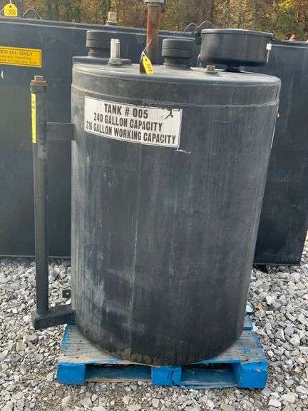 240 Gallon “used oil” Tank - Langham Auctioneers