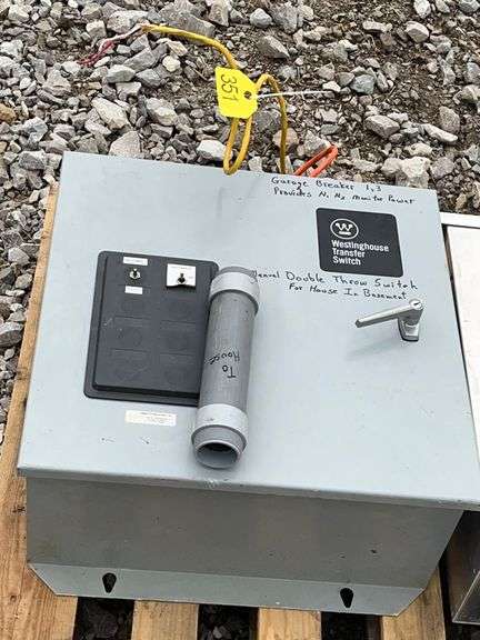 Switch Boxes for Generator - Langham Auctioneers