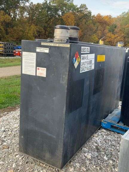 800 Gallon Used Oil Tank - Langham Auctioneers