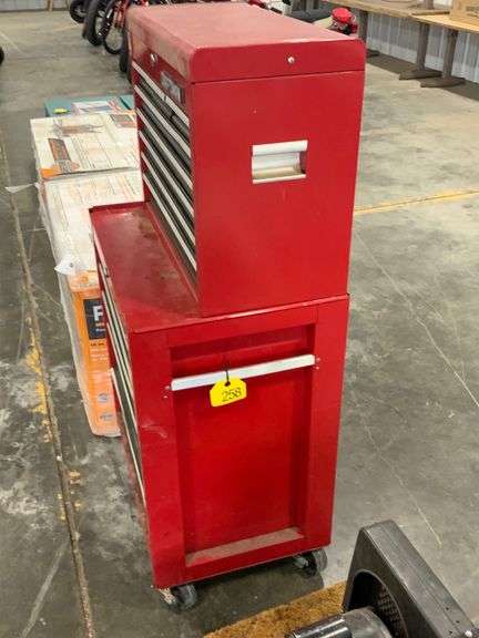 Craftsman (13) Drawer Cabinet Tool Box on Wheels - Langham Auctioneers