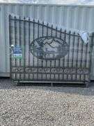 20’ Bi-Parting Wrought Iron Gate - Langham Auctioneers