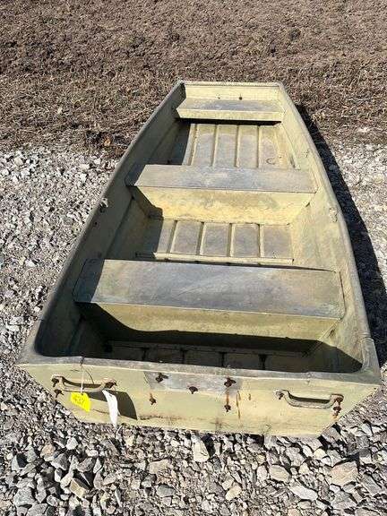 10ft Aluminum Jon Boat - Langham Auctioneers