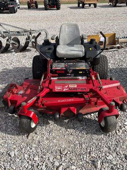 Toro Z Master Zero Turn Mower - Langham Auctioneers