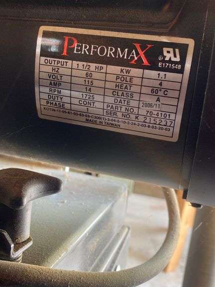 Performax 16-inch Planer Sander - Langham Auctioneers