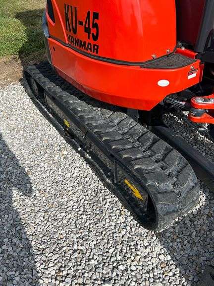 Yanmar KU-45 Diesel Mini Excavator - Langham Auctioneers