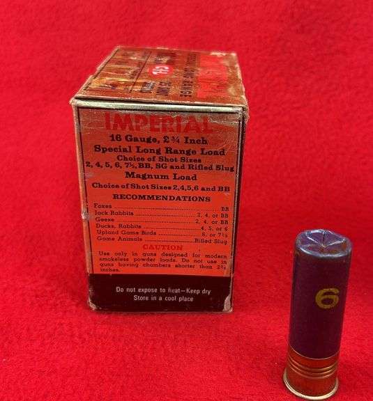 Imperial/Winchester/Remington 16 Ga Shotgun Shells - Langham Auctioneers
