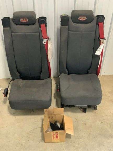 Fire Truck Seats KME Air Ride - Langham Auctioneers