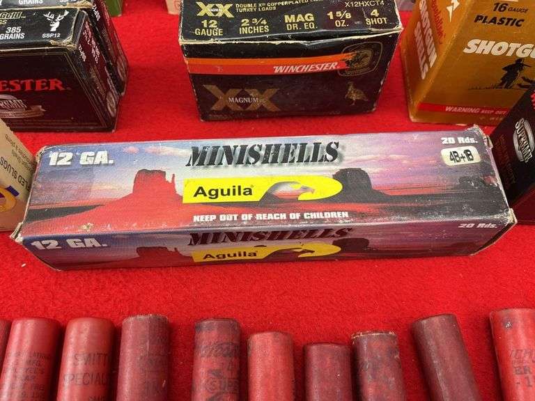 12 Ga Lead Shotgun Shells Miscellaneous Types - Langham Auctioneers