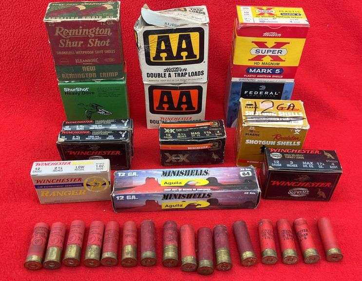 12 Ga Lead Shotgun Shells Miscellaneous Types - Langham Auctioneers