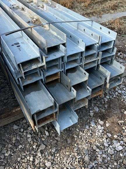 (42+-) 82” and 6’ I Beams - Langham Auctioneers