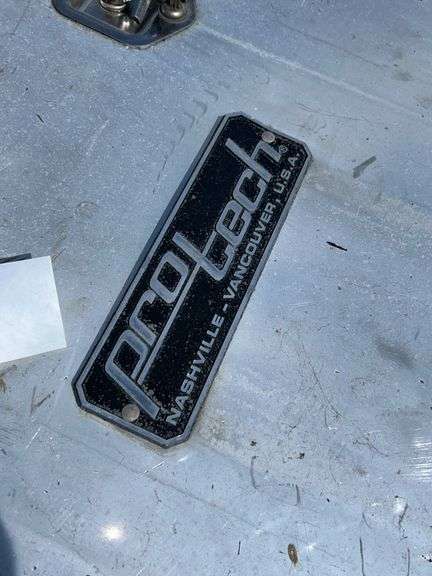 ProTech Side Mount Aluminum Tool Box - Langham Auctioneers