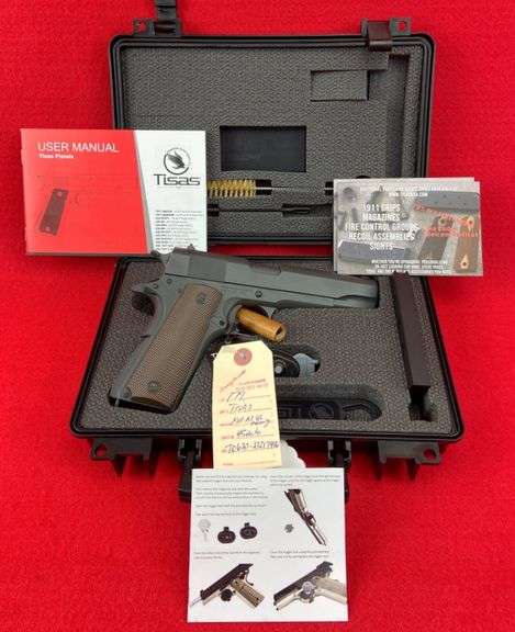 Tisas 1911-A1 U.S. Army 45 Auto - Langham Auctioneers