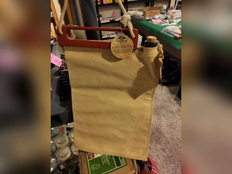 Vintage radiator water bag - Lindsay Auctions & Realty LLC