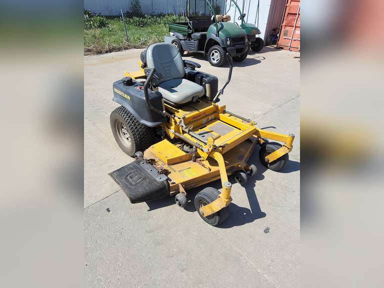 Hustler model 927889 super z zero turn mower, 60" deck, kawasaki 25.0 ...