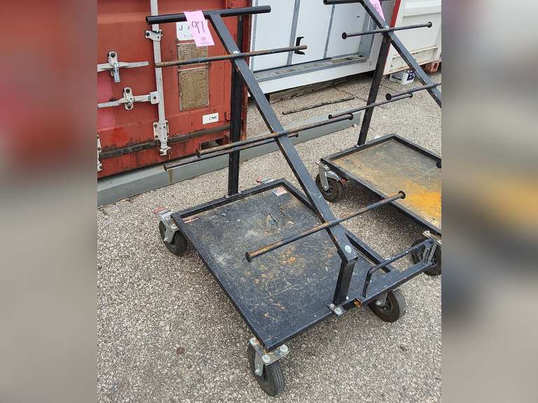 4 wheel wire dolly - Lindsay Auctions & Realty LLC
