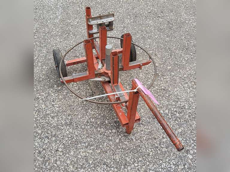 Orange wire dolly - Lindsay Auctions & Realty LLC