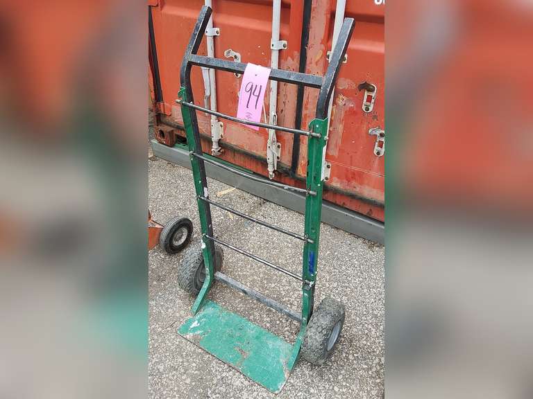 Green wire dolly - Lindsay Auctions & Realty LLC