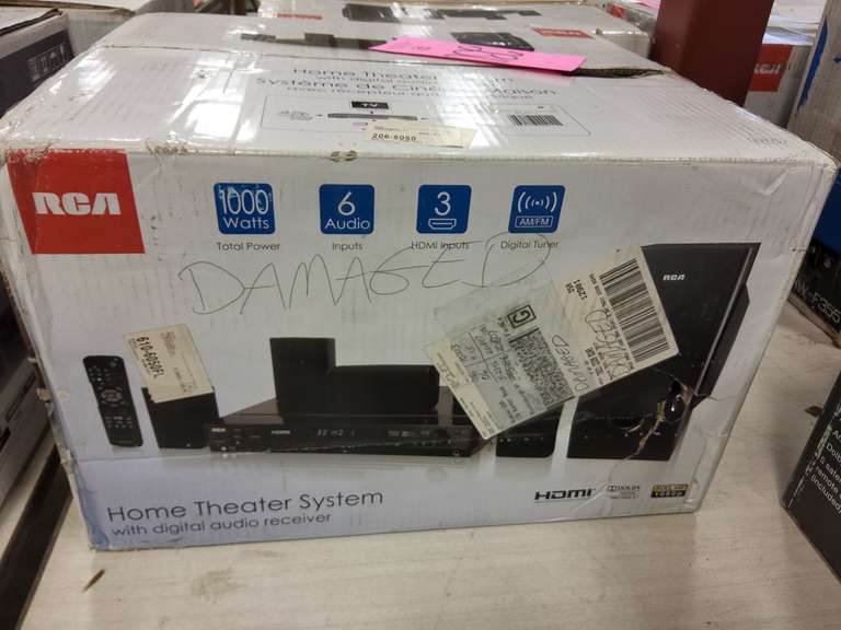 RCA home theater system - Lindsay Auctions & Realty LLC