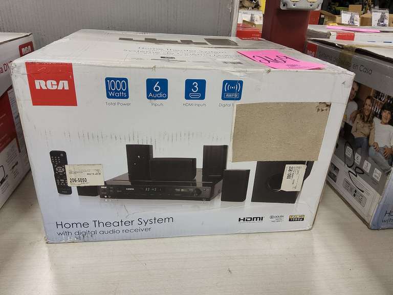 RCA home theater system - Lindsay Auctions & Realty LLC