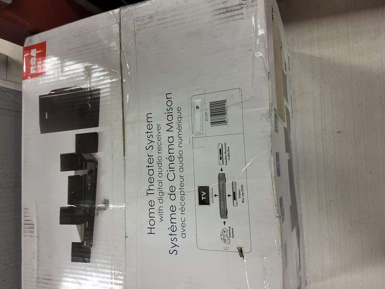 RCA home theater system - Lindsay Auctions & Realty LLC