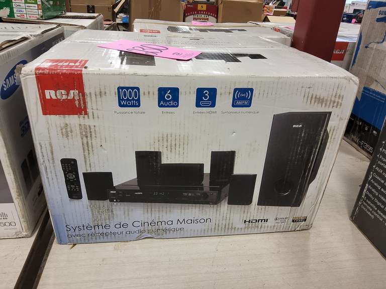 RCA home theater system - Lindsay Auctions & Realty LLC