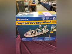 Solstice Voyager 800 Sport Boat 142" - Lindsay Auctions & Realty LLC