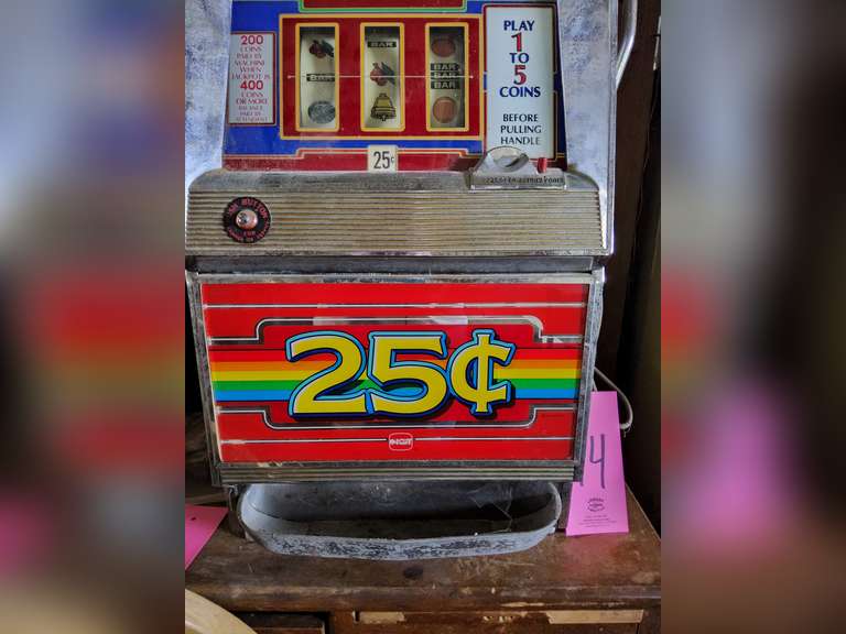 Vintage IGT coin slot machine (untested/ condition unknown) - Lindsay ...