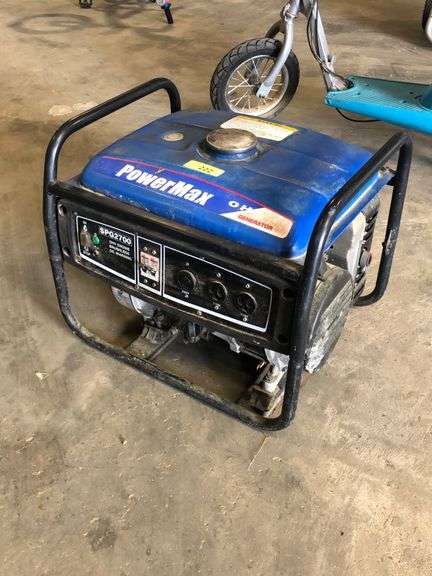 POWER MAX GENERATOR SPG2700 - Lawler Auction Company