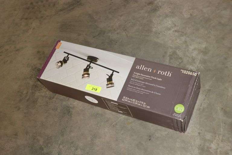 ALLEN AND ROTH TRACK LIGHT - Lawler Auction Company