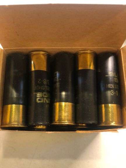WINCHESTER HEX STEEL SHOT 12 GAUGE SHOTGUN SHELLS - Lawler Auction Company