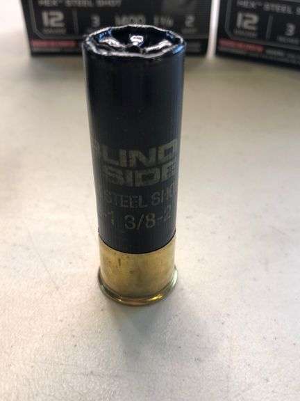 WINCHESTER HEX STEEL SHOT 12 GAUGE SHOTGUN SHELLS - Lawler Auction Company