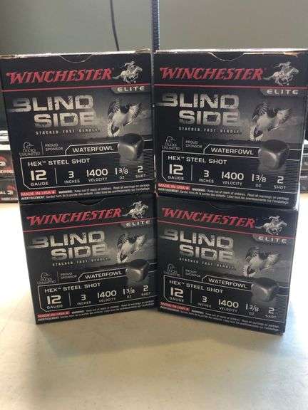 WINCHESTER HEX STEEL SHOT 12 GAUGE SHOTGUN SHELLS - Lawler Auction Company