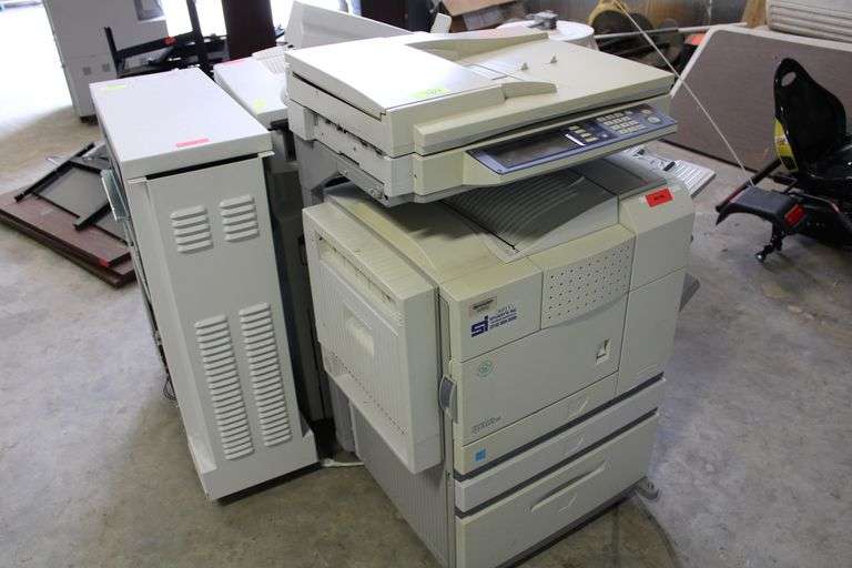 SHARP AR-M355U PRINTER WITH 2 DIFFERENCE RECEIVER TRAYS - Lawler ...