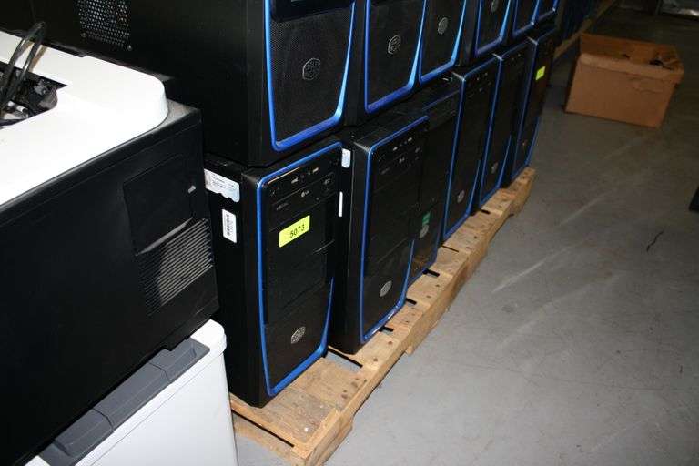 12 COOLER MASTER DESKTOP COMPUTERS - Lawler Auction Company