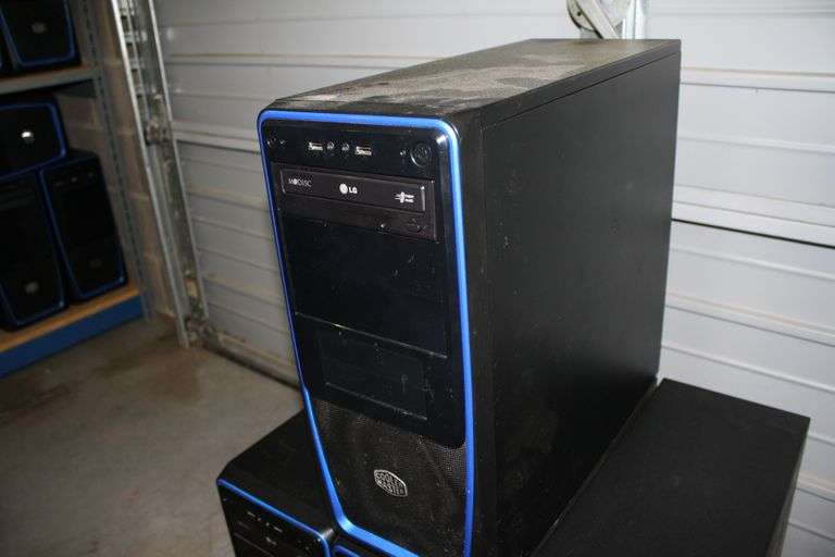 12 COOLER MASTER DESKTOP COMPUTERS - Lawler Auction Company