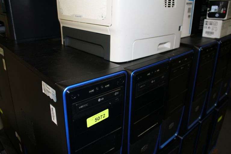 12 MODISC COOLER MASTER DESKTOP (TOP ROW) COMPUTERS - Lawler Auction ...