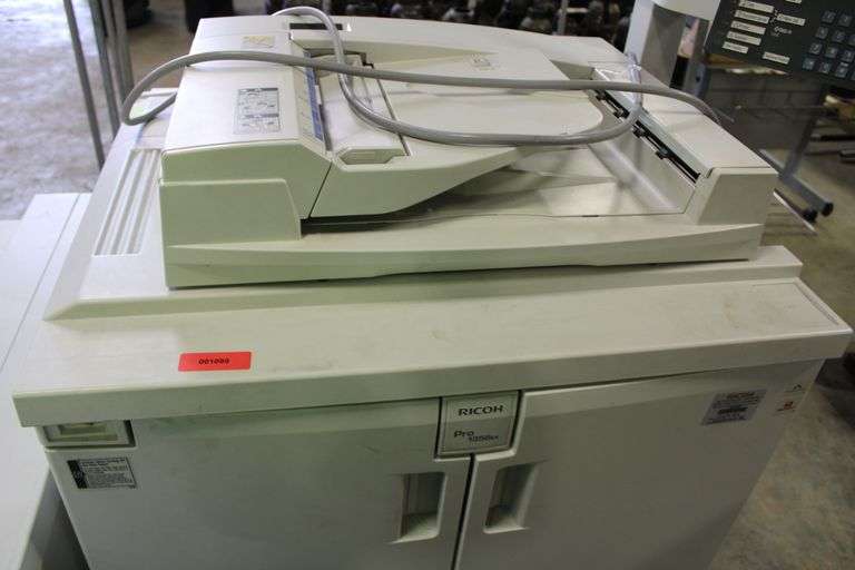 RICOH PRO 1356 EX & 2 DIFFERENT RECEIVER TRAYS - Lawler Auction Company