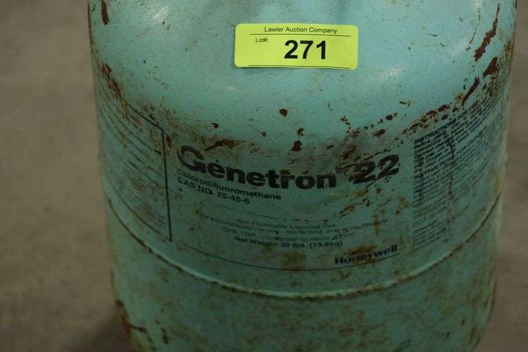 GENETRON R22 (FULL BOTTLE) - Lawler Auction Company