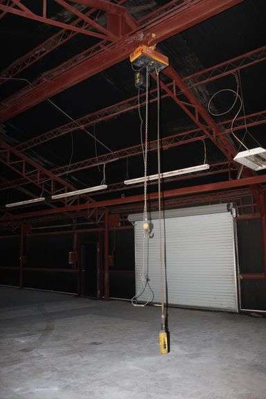 Free Standing Monorail / KCI Hoist - Lawler Auction Company