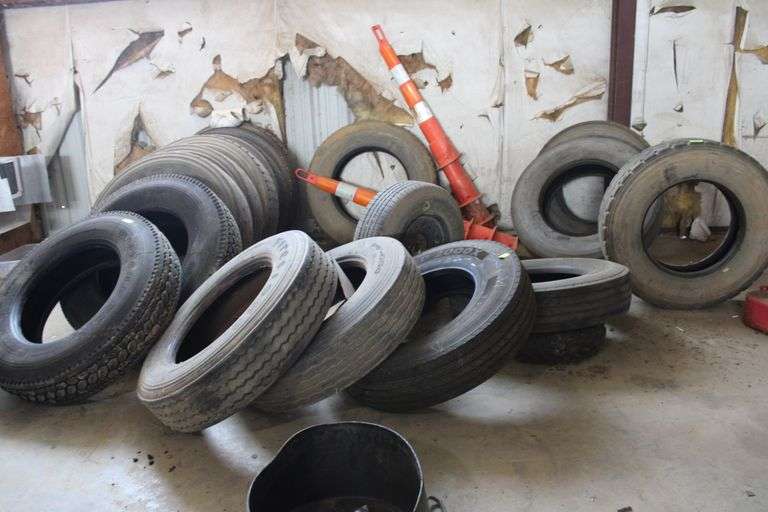 20 TRUCK & TRAILER TIRES (USED) - Lawler Auction Company