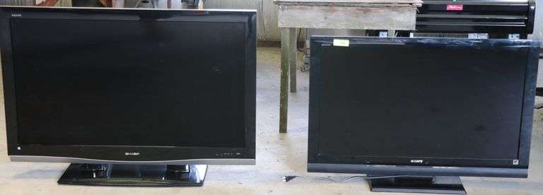 Lot of Two Televisions - Lawler Auction Company