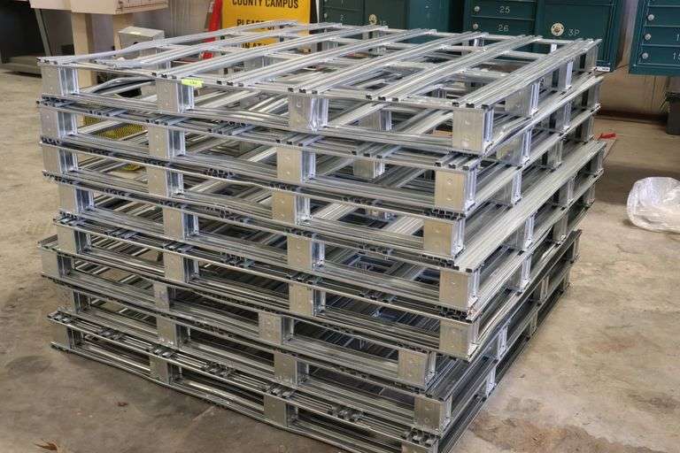 Steel Metal Pallets - Lawler Auction Company